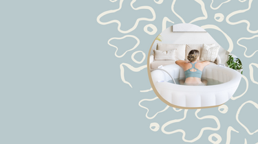 Earthside Birth Pool Home Water Birth Doula Midwife Marshmallow White